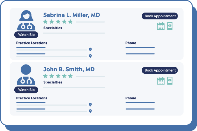 Kyruus Network for Healthcare Providers